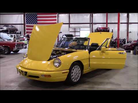 1992 Alfa Romeo Yellow