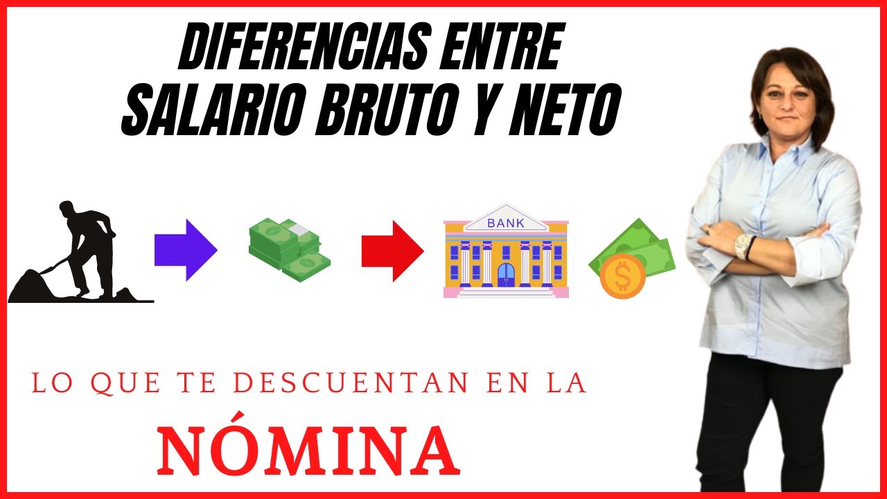 Que es SALARIO BRUTO y SALARIO NETO💵 [GUÍA para ENTENDERLO] - YouTube