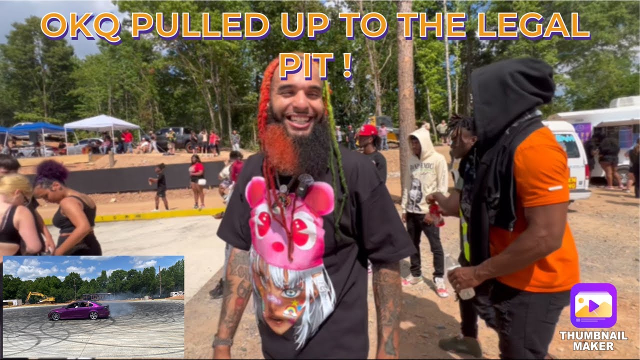 @OrangeKing26 SHOWED UP TO THIS LEGAL SLIDING PIT ! ( MUST WATCH ...