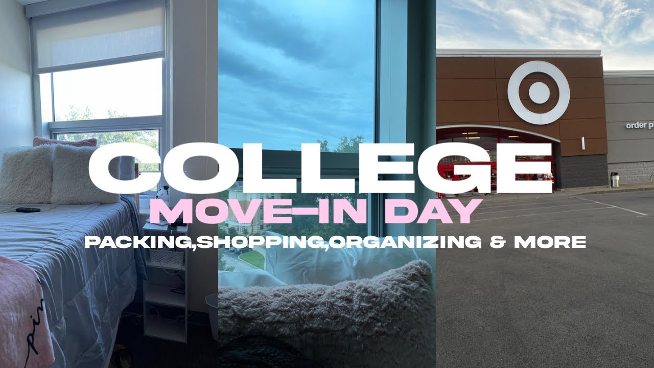 COLLEGE MOVE-IN DAY (PWI edition) - YouTube