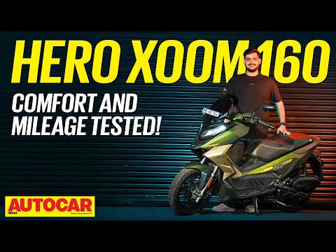 Hero Xoom 160 review - Rides like it looks? | Road Test | Autocar India