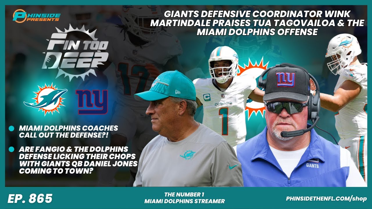 Episode 865: Miami Dolphins Coaches Call Out The Defense + Wink ...