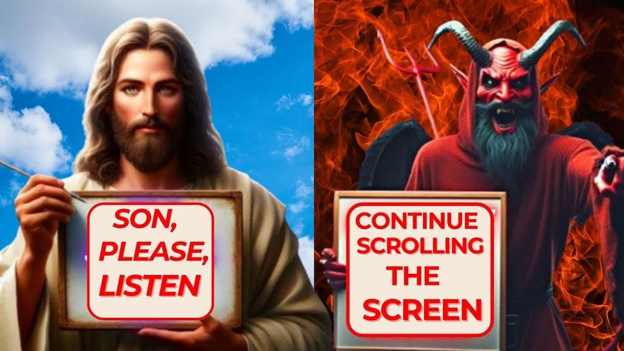 🔴"If you jump, the devil wins!! ️ Don't jump!! God has a message for ...