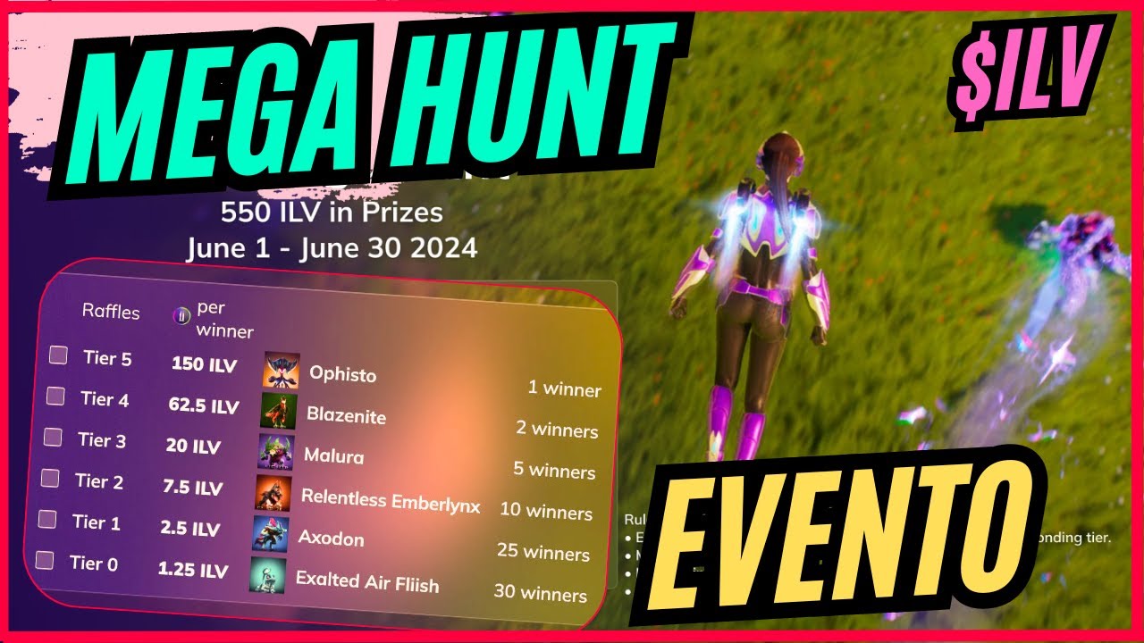 Illuvium MEGA HUNT Evento de Lanzamiento | ¡Únete y Participa en la ...