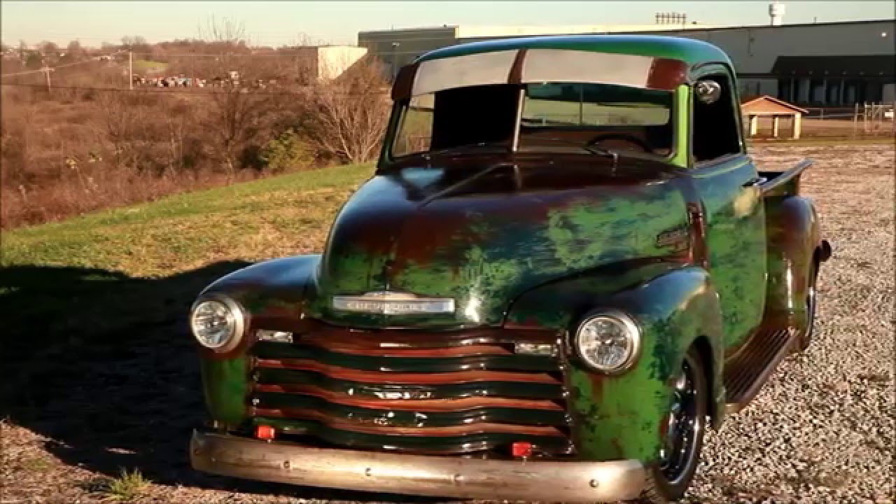1949 Slammed Chevrolet Hot Rat Street Rod Pro Touring Patina Truck the ...