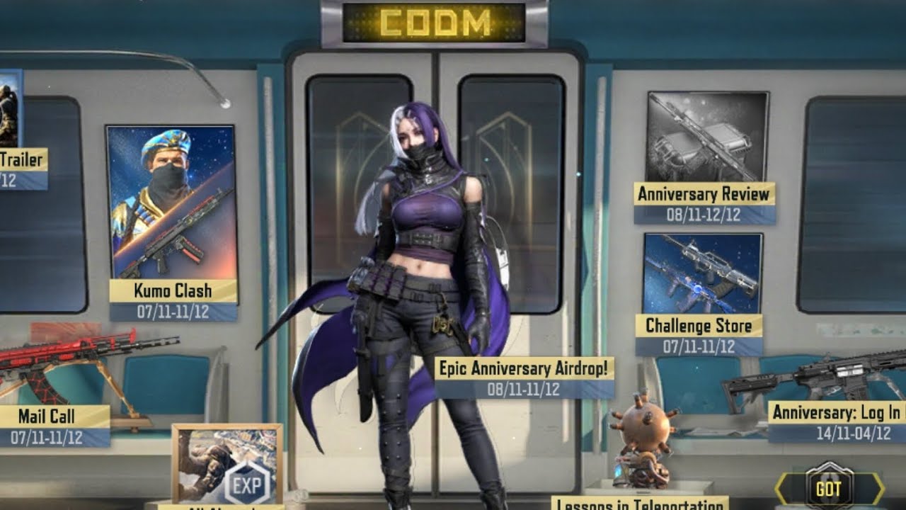 CODM 5TH ANNIVERSARY 🔥🎉🥳💜 - YouTube