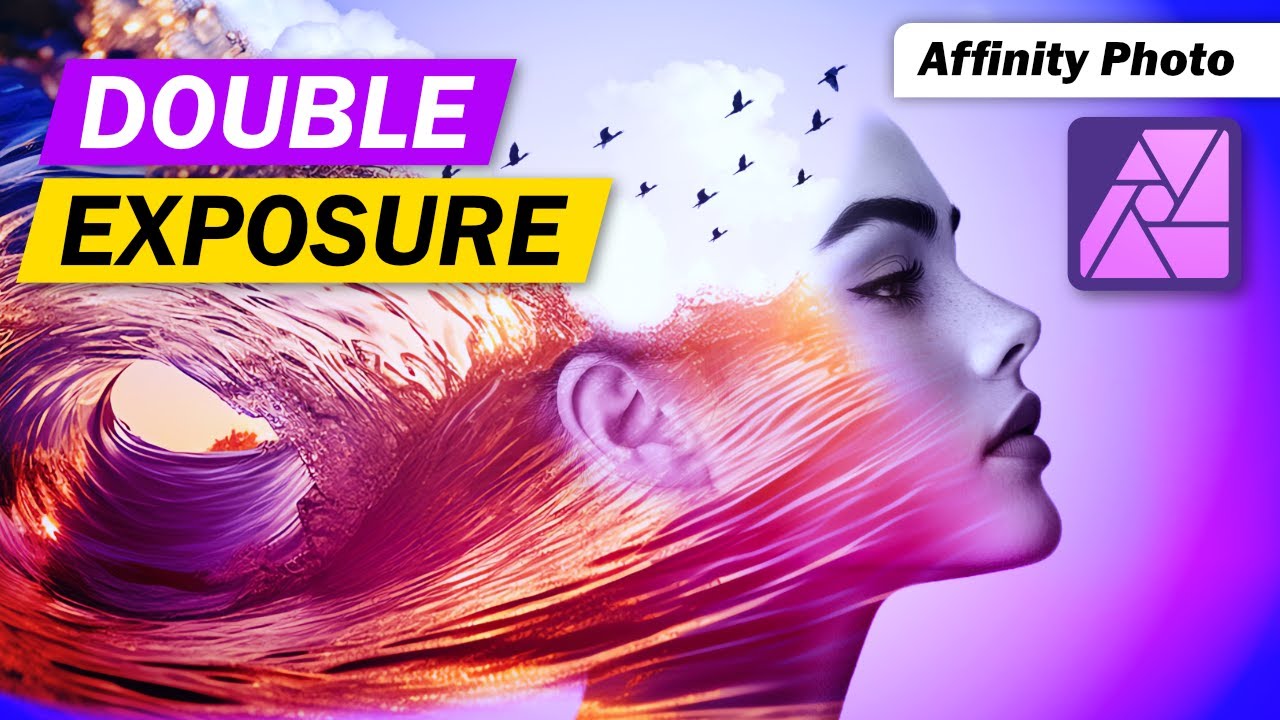 Double Exposure Effect in Affinity Photo - YouTube