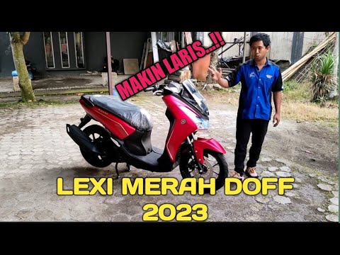 FULL REVEIW YAMAHA LEXI ||2022 WARNA BARU MERAH DOFF‼️ - YouTube
