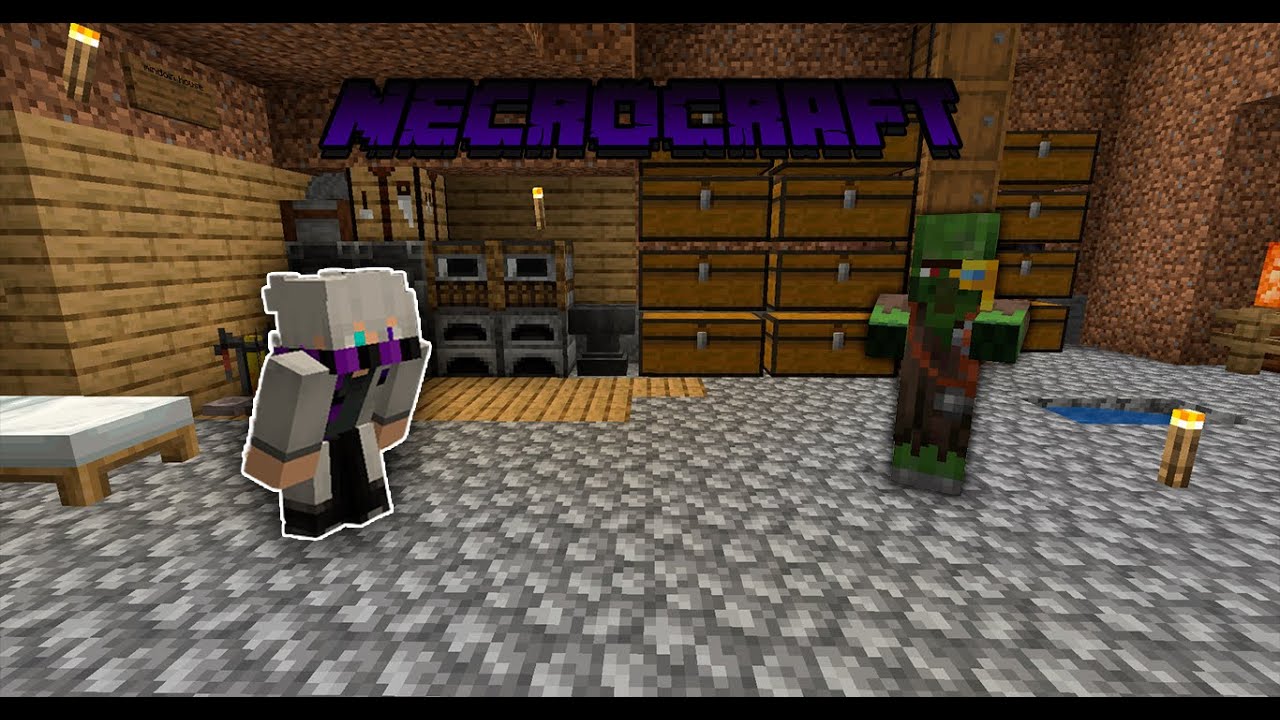 NecroCraft #06 - OS ALDEÕES FORAM INFECTADOS!!! - YouTube