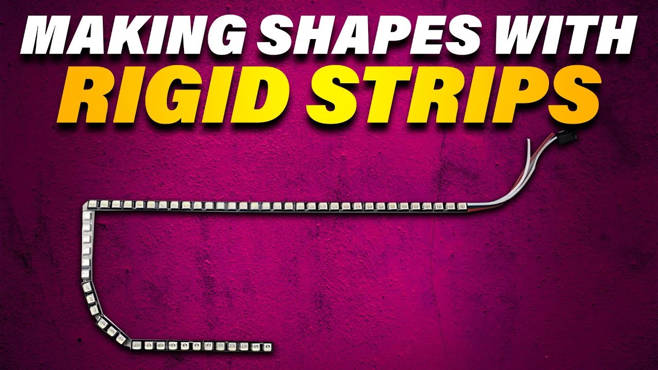 Mastering Rigid LED Strips: Shaping & Molding Techniques for Custom ...