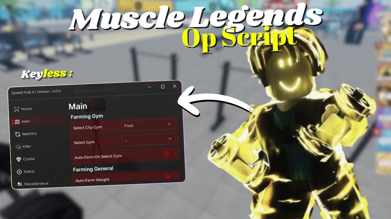 *NEW* Muscle Legends Script | Pastebin 2025 | Keyless - YouTube