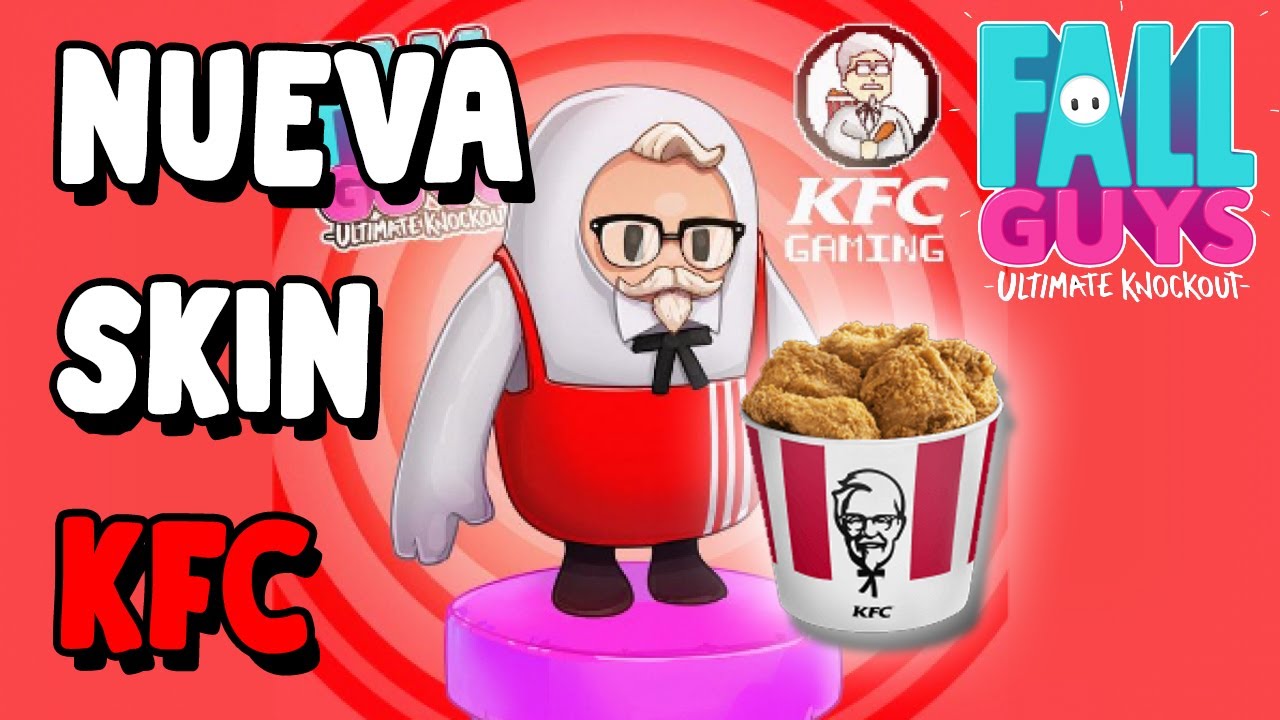 ¡LA NUEVA POSIBLE SKIN de KFC en FALL GUYS! (Konami, Wal Mart, GT Omega ...