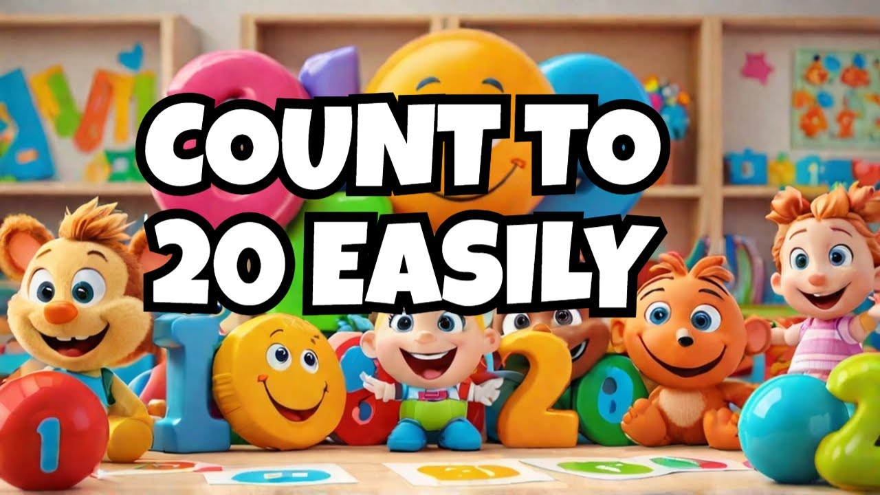Learn to Count from 1 to 20 in English – Fun & Easy for Kids - YouTube