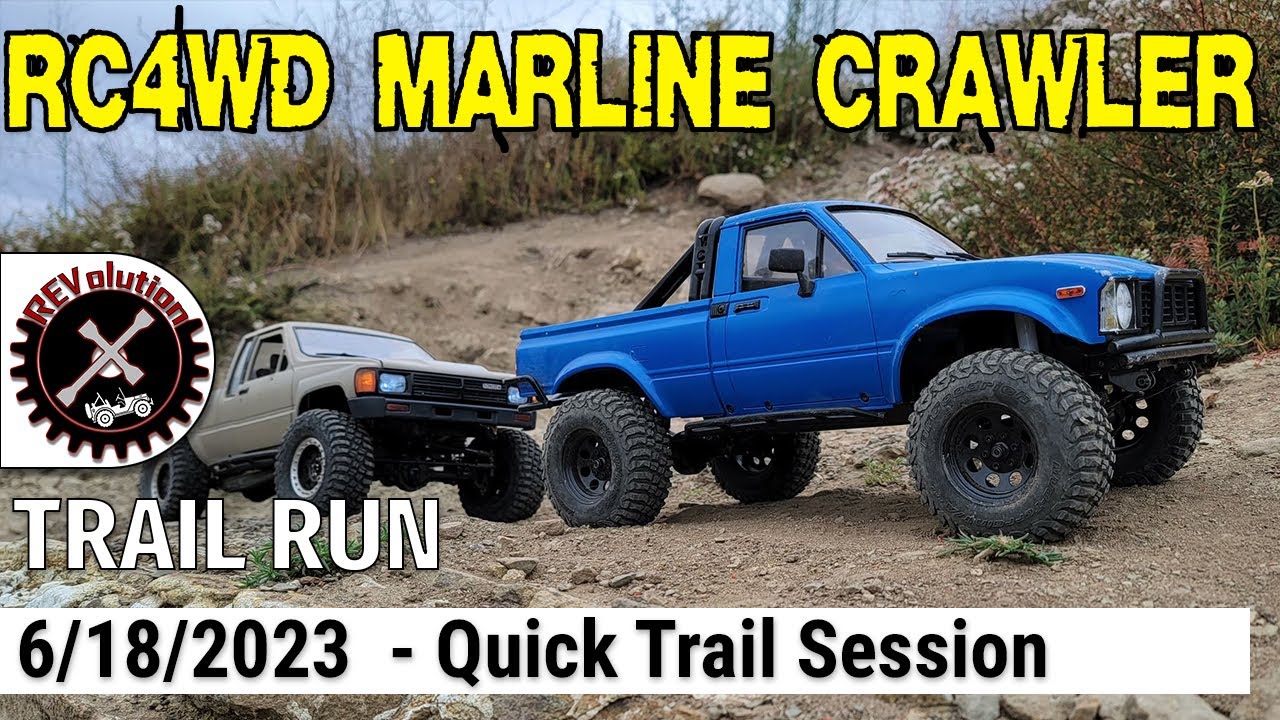 RC4WD Marlin Crawler - Trail Run - 6-18-2023 - YouTube