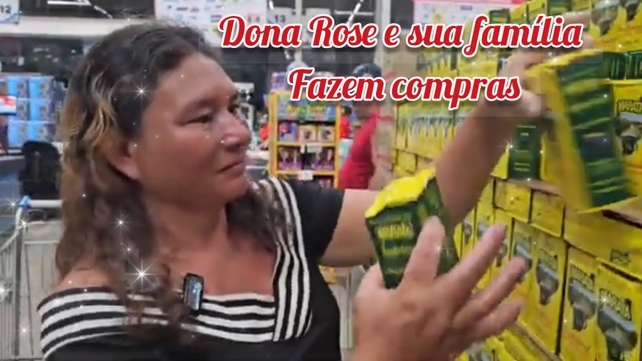 DONA ROSE E FAMÍLIA VÃO JUNTOS AS COMPRAS @ElizeuSilvaTV - YouTube