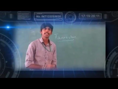 Dr.NGPIT - BASICS OF ELECTRICAL AND ELECTRONIC COMPONENTS (Tamil ...