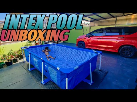 UNBOXING + SETUP | INTEX POOL AND INTEX FILTER PUMP - VLOG# 079 - YouTube
