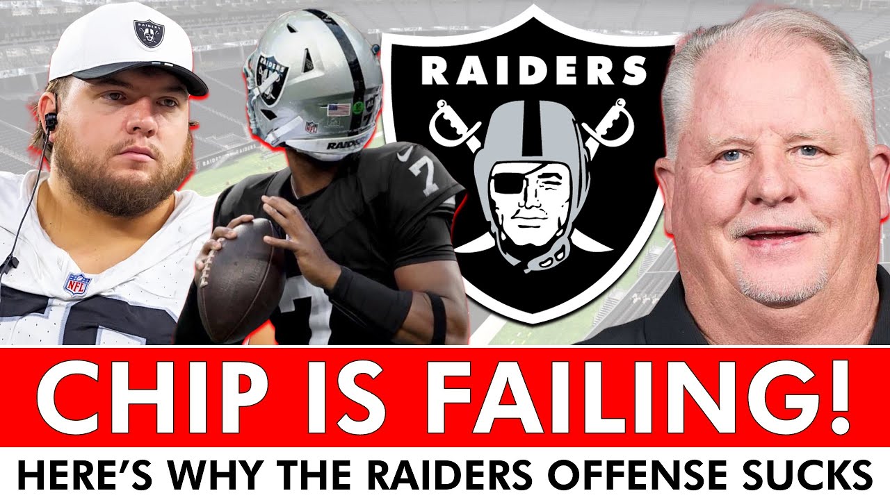 Why The Raiders Offense Under Chip Kelly & Geno Smith Is Failing | Las ...