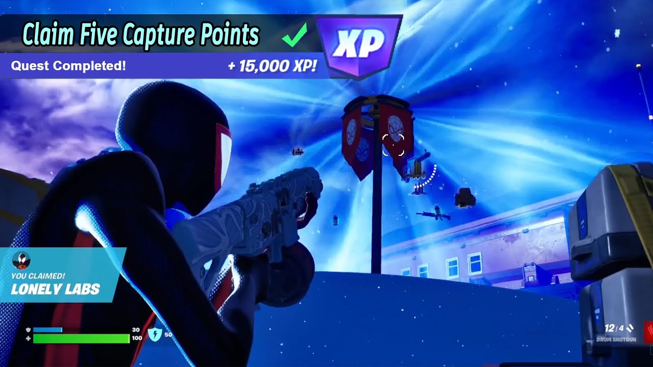How to EASILY Claim 5 Capture Points in 1 Game | Fortnite - YouTube