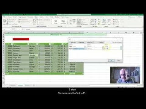 MOS Excel Associate 2019 Domain 3 Exercise 2 - YouTube
