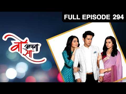 Woh Apna Sa - Full Ep - 294 - Aditya, Jia, Nisha, Dr. Akash  - Zee TV