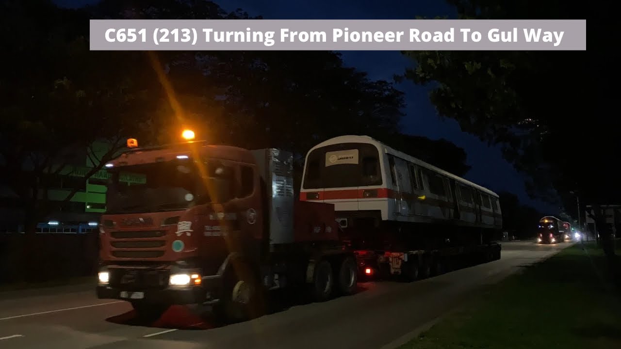 [Good Riddance][SMRT] C651 (213) Turning From Pioneer Road To Gul Way ...