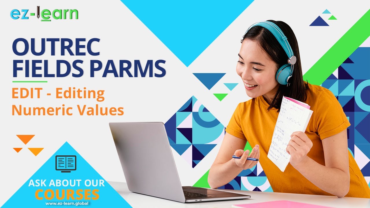 EDITING Numeric Fields - Masking, Adding Signs and $ , - / @ etc - YouTube