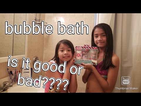Bubble bath time... - YouTube
