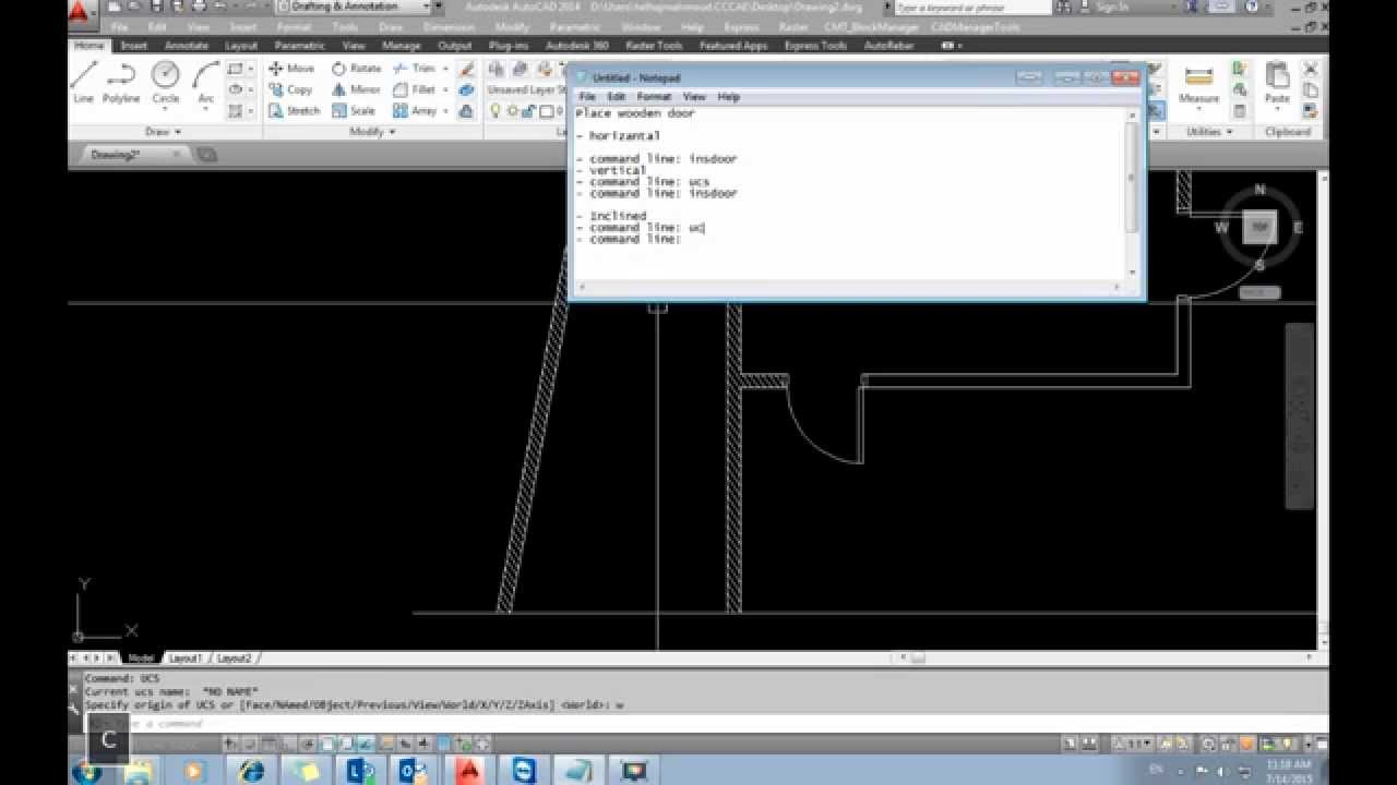 Insert Door In AutoCAD YouTube insert-door-in-autocad-youtube