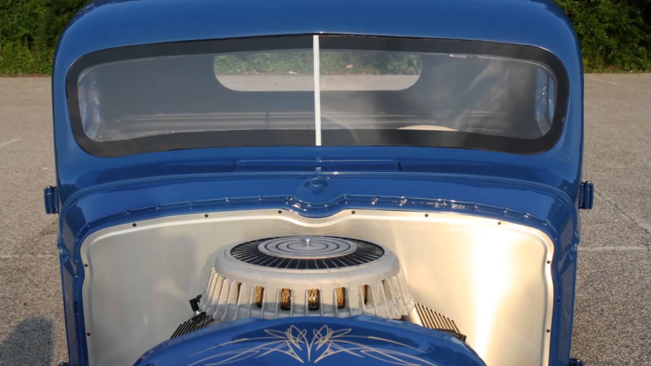 1940 Chevy Pickup Truck Chopped Hot Rat Rod with Big Block Loud and ...