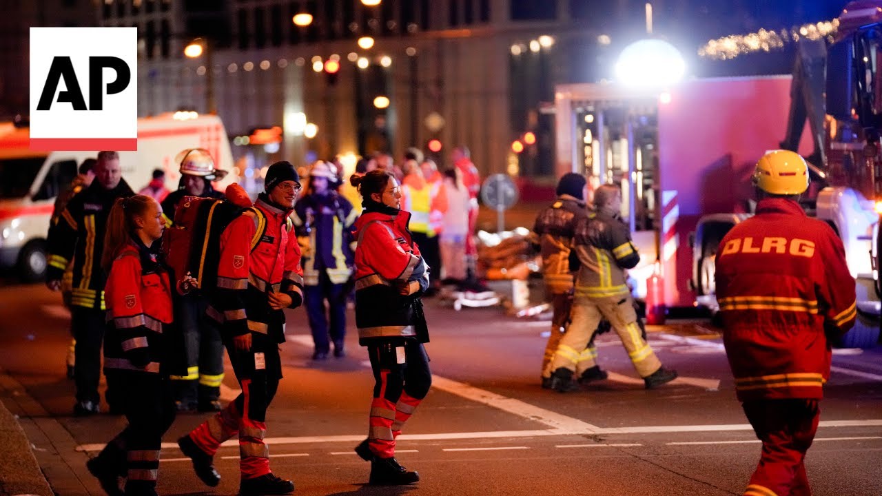 At least 2 dead, 60 hurt after suspected attack in Magdeburg, Germany ...