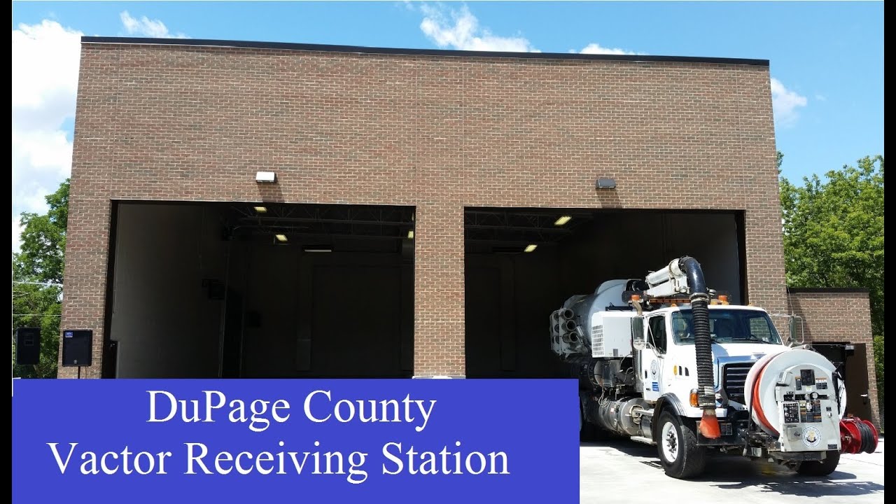 DuPage County Vactor Receiving Station - YouTube