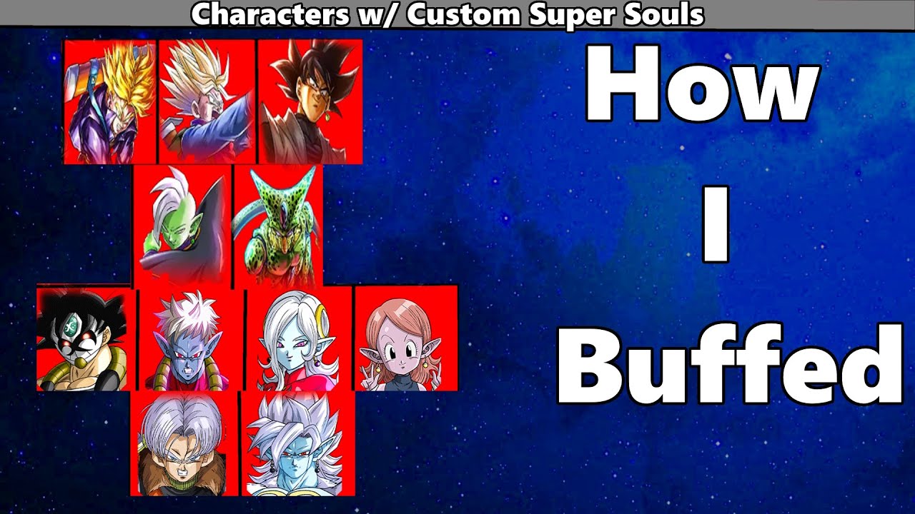 How I Buffed Mira, Towa, Xeno Trunks, SKoT, Cell 1st Form, Zamasu ...
