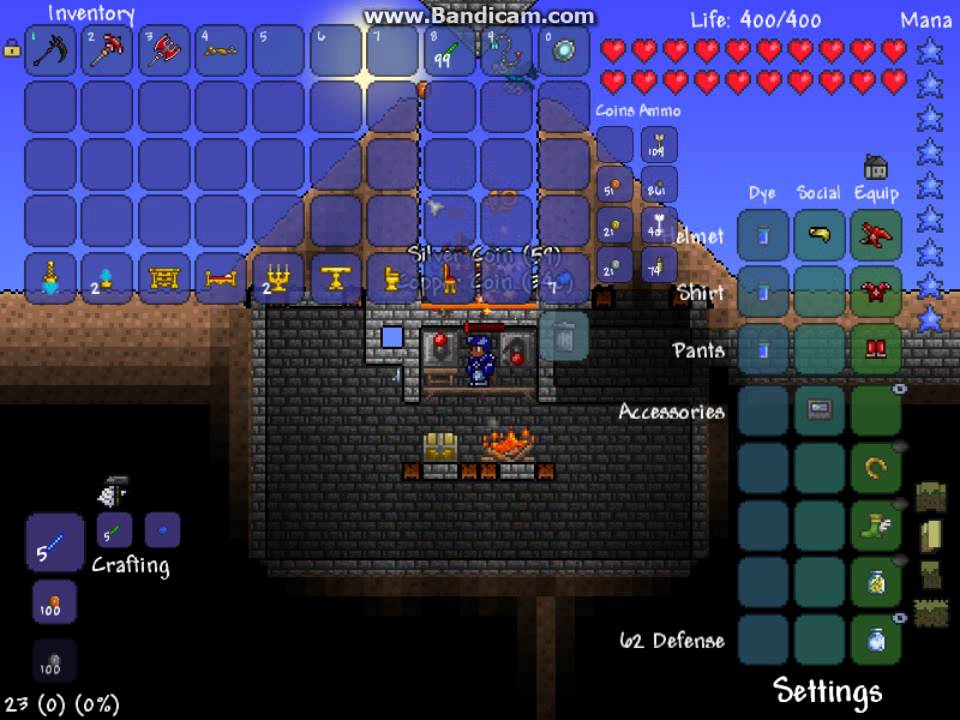 Terraria - 100% AFKable pirate invasion farm 1.2.4.1 - YouTube