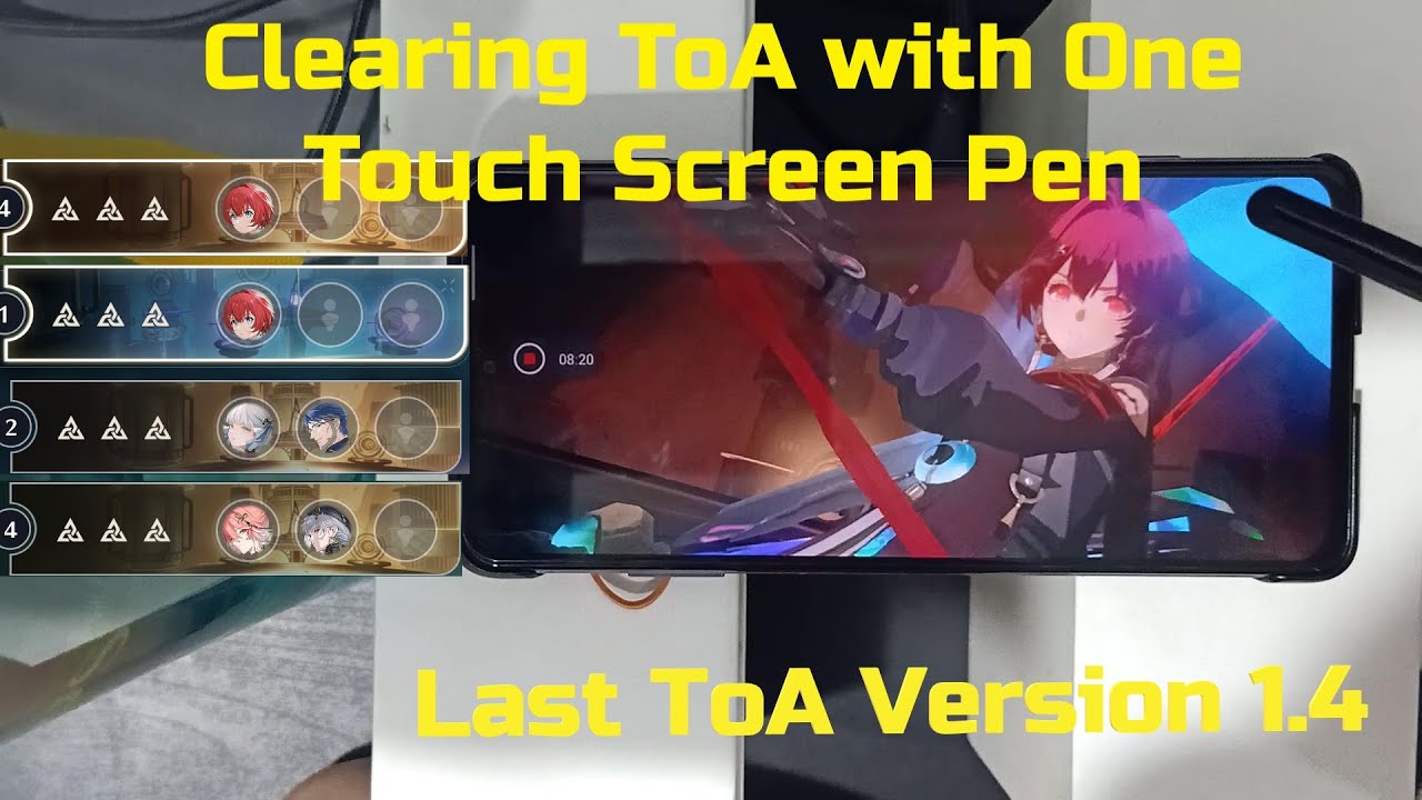 【Wuwa】Clear ToA Boss With 1 Touch Screen Pen.(Last ToA of v1.4) - YouTube