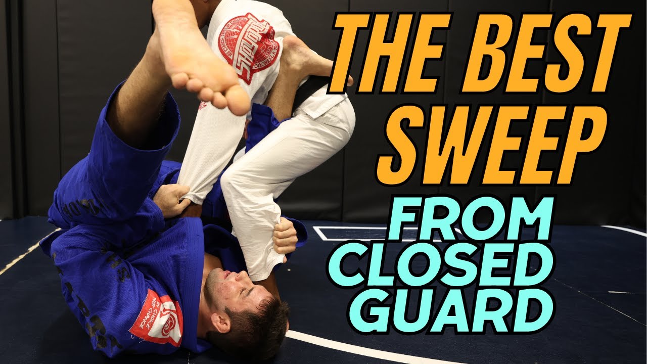 The Most Efective Sweep From Closed Guard. - YouTube