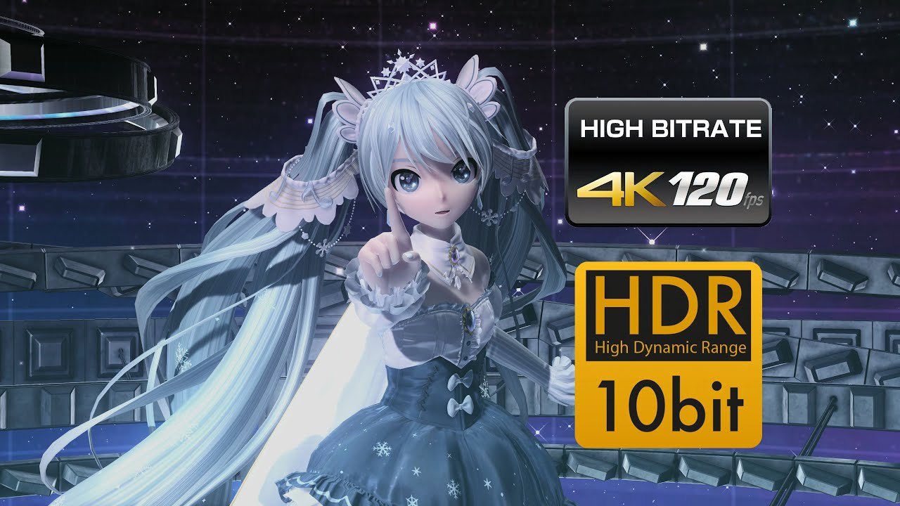 【Project DIVA MEGA39's+】Tell Your World「4K120fps HDR PV」 - YouTube