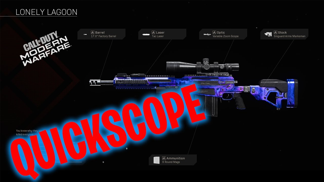 Quick Scoping, Mostly - YouTube