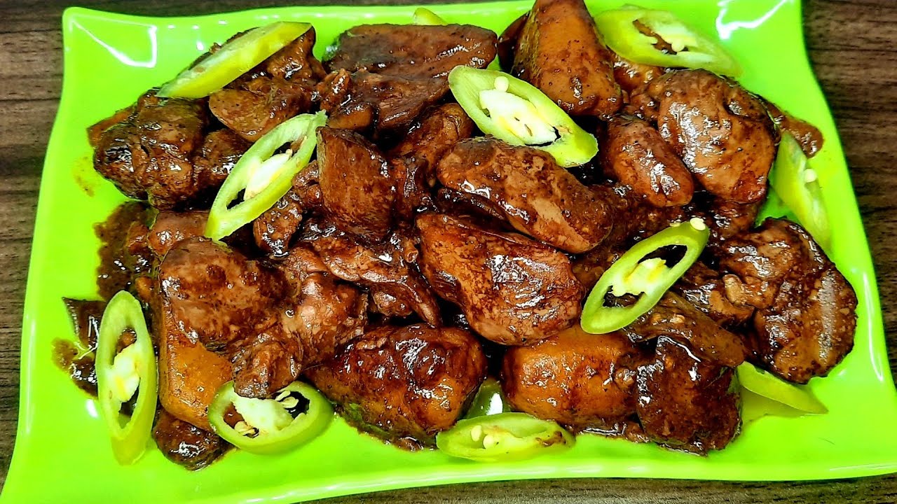 GANITO MO LUTUIN ANG ATAY NG MANOK PARA HINDI MAGING MALANSA | CHICKEN ...