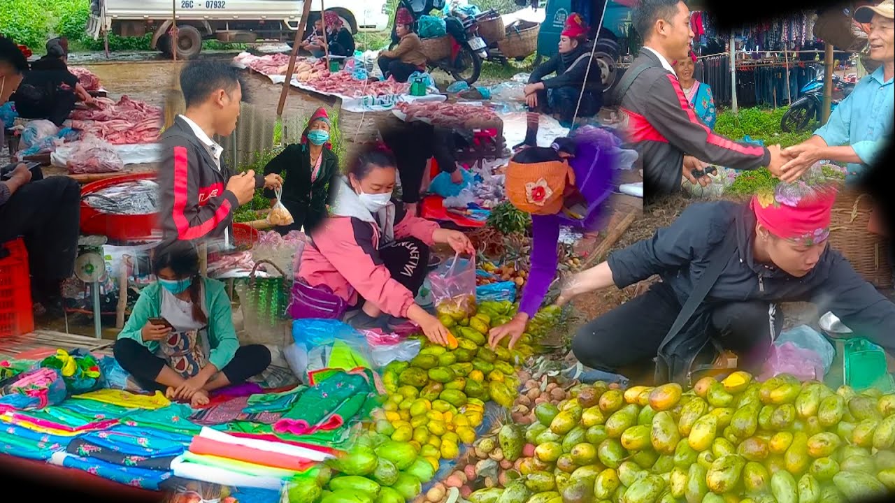 VISITING HMONG MARKET IN NORTH VIETNAM 5/2022 - YouTube
