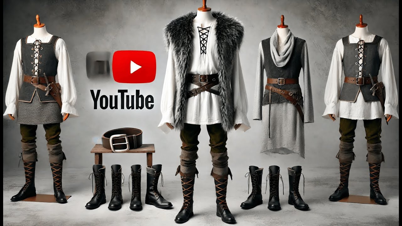 🍃 Seaehey Mens Costume Shirt Vest Pants Outfit Cosplay Movie Halloween ...