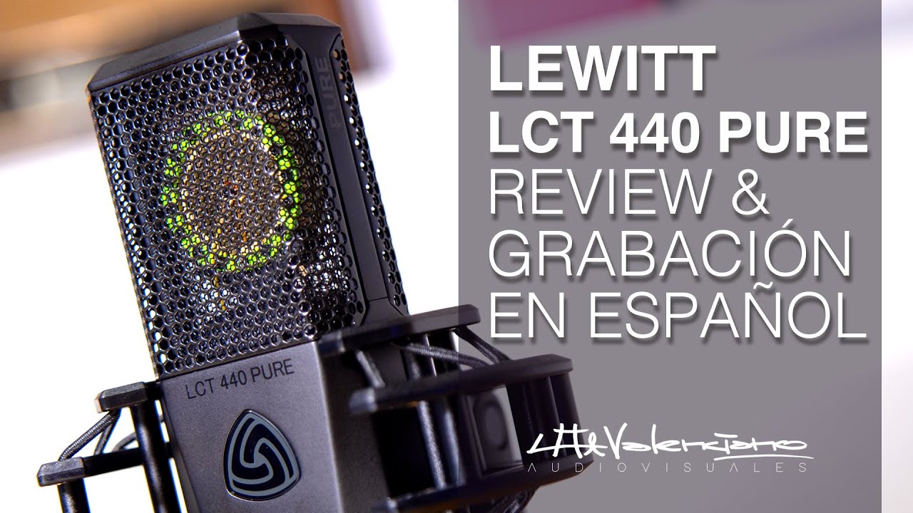 LEWITT LCT 440 PURE | review y grabación en español - YouTube