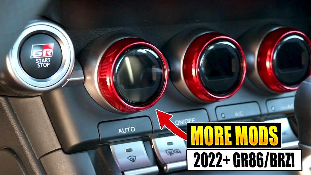 Another Interior Mod for the 2022+ GR86/BRZ! - YouTube