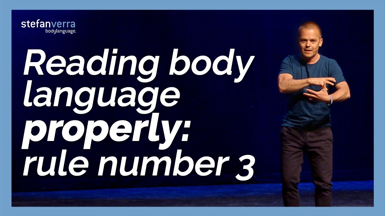 Reading body language properly: rule number 3 - YouTube