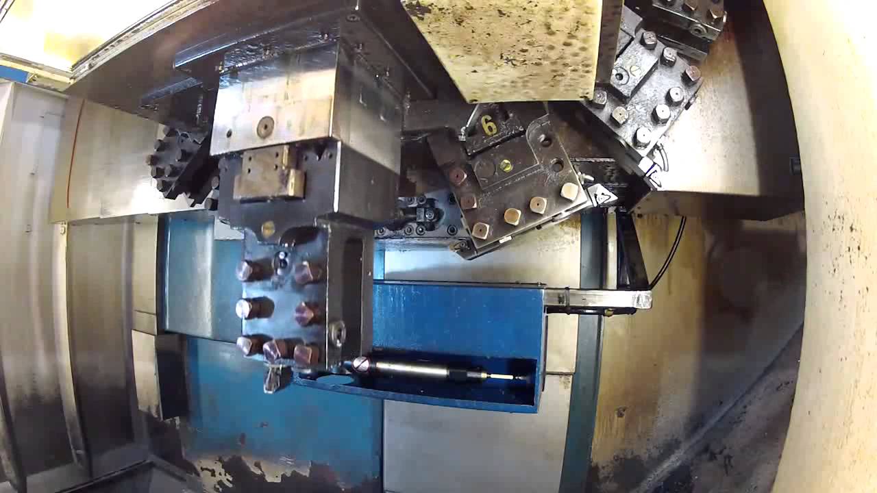 Toshulin SKIQ 12 CNC Vertical Lathe - YouTube