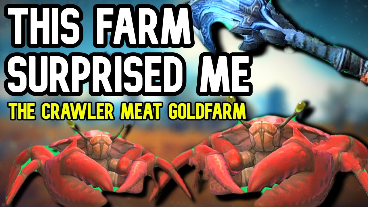 THIS FARM SURPRISED ME: The crawler meat goldfarm - YouTube