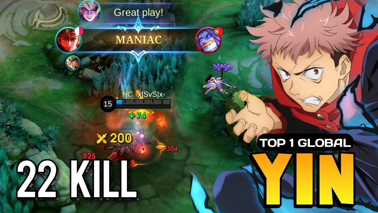 Yin Best Build 2024 [ Yin Top 1 Global Gameplay ] Mobile Legends - YouTube