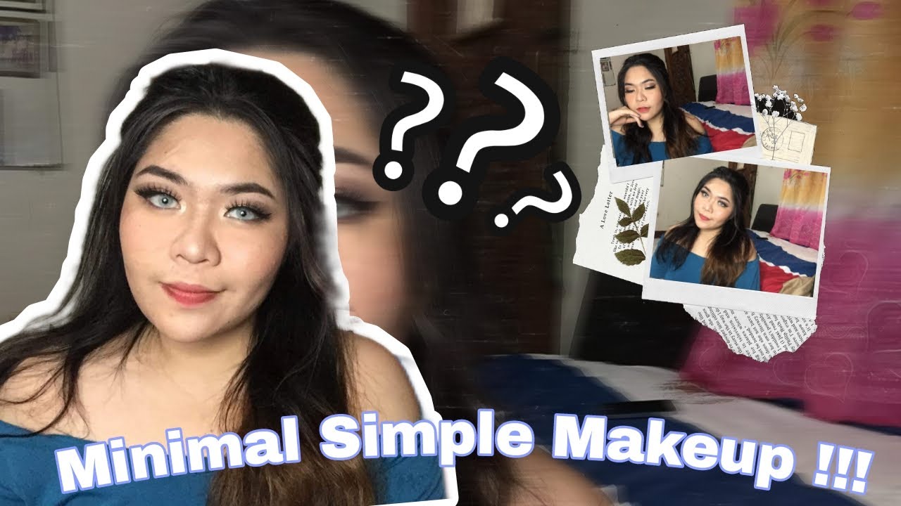 MINIMAL SIMPLE MAKEUP - YouTube