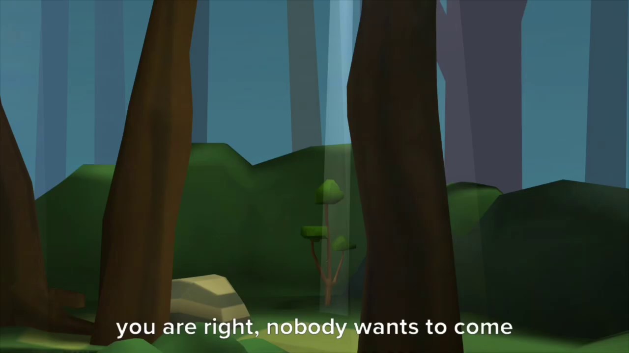A lonely walk in nature created by Plotagon animation - YouTube