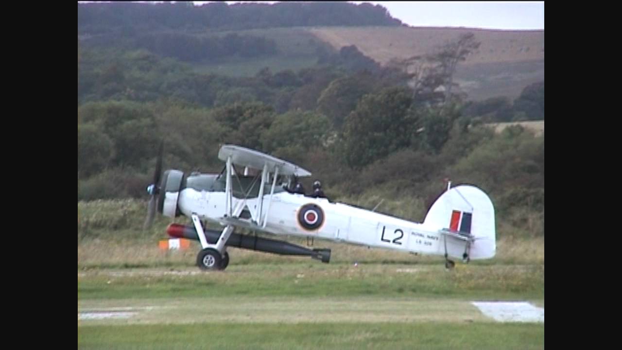 Fairey Swordfish Torpedo Bomber - Royal Navy Historic Flight - YouTube
